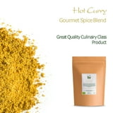 Hot Curry Powder Indian Organic - Yellow Spice 100g - Walmart.com