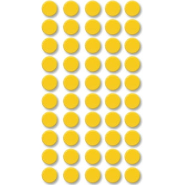 Office Magnets 50 Pack, Heavy Duty Round Refrigerator Whiteboard Locker ...