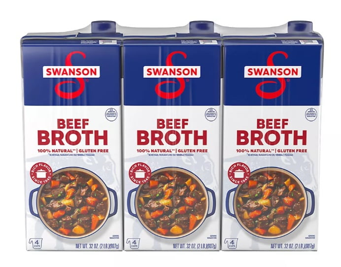 Swanson Beef Broth, 3 pk./32 oz. - Walmart.com
