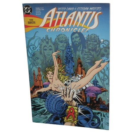 DC Comics Atlantis Chronicles #7 The Birth September 1990 Comic Book ...