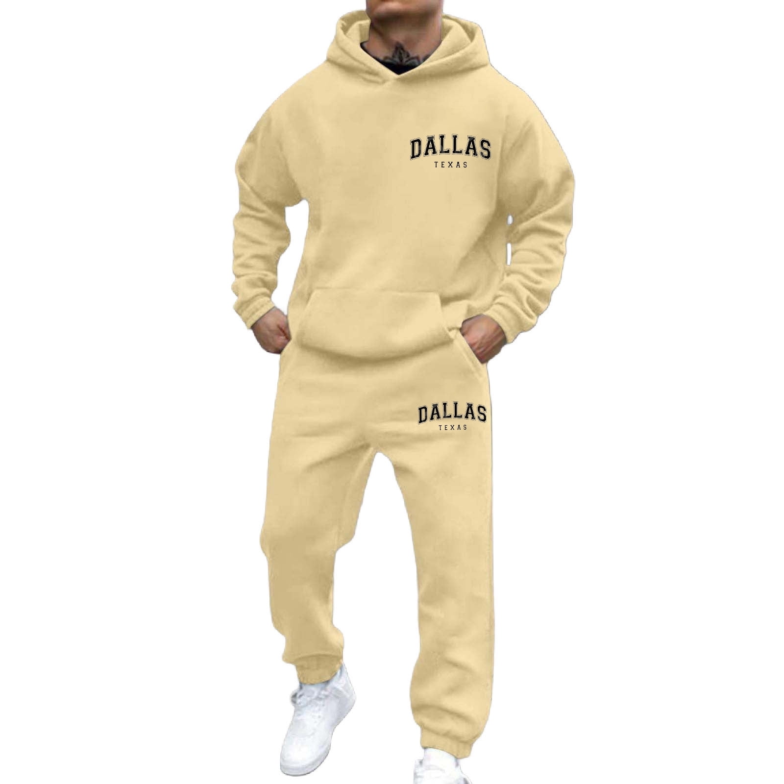Click here for Zhanying Mens Sweatsuits 2 Piece Dallas Texas Trac... prices