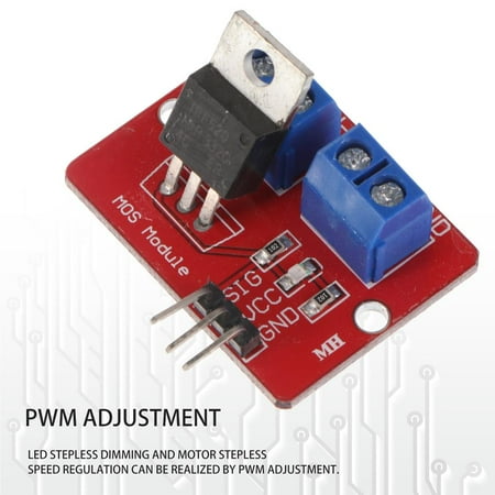 5Pcs 3.3V/5V IRF520 MOSFET Driver Module Digital Level RF520 Driver ...