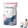 Healthloop No Pump Vacuum Storage Bags – Press & Seal, Extra Large Cube ...