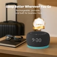 Black Pro (Rechargeable + Bluetooth) 3-in-1 Sound Machine with Alarm ...