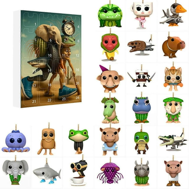 Tung Tung Tung Sahur 24 Dagars Adventskalender 2025, 2D Akryl ...