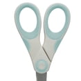 Westcott Carbo Titanium, Non-Stick Scissors, 5", for Craft, White/Blue ...