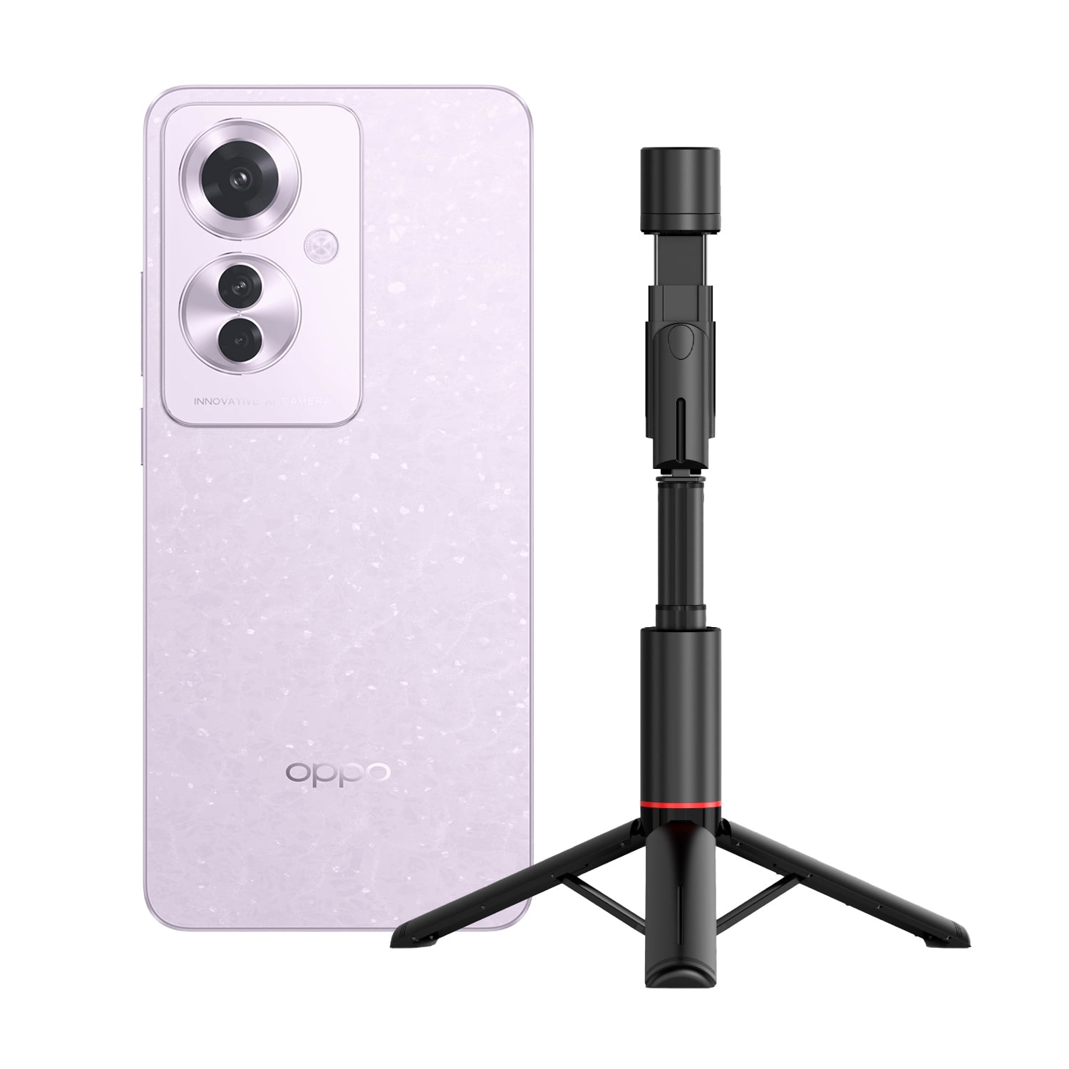 Smartphone Oppo Reno 11F 8GB 256GB 5G Purpura con Selfie Stick Q12S ...