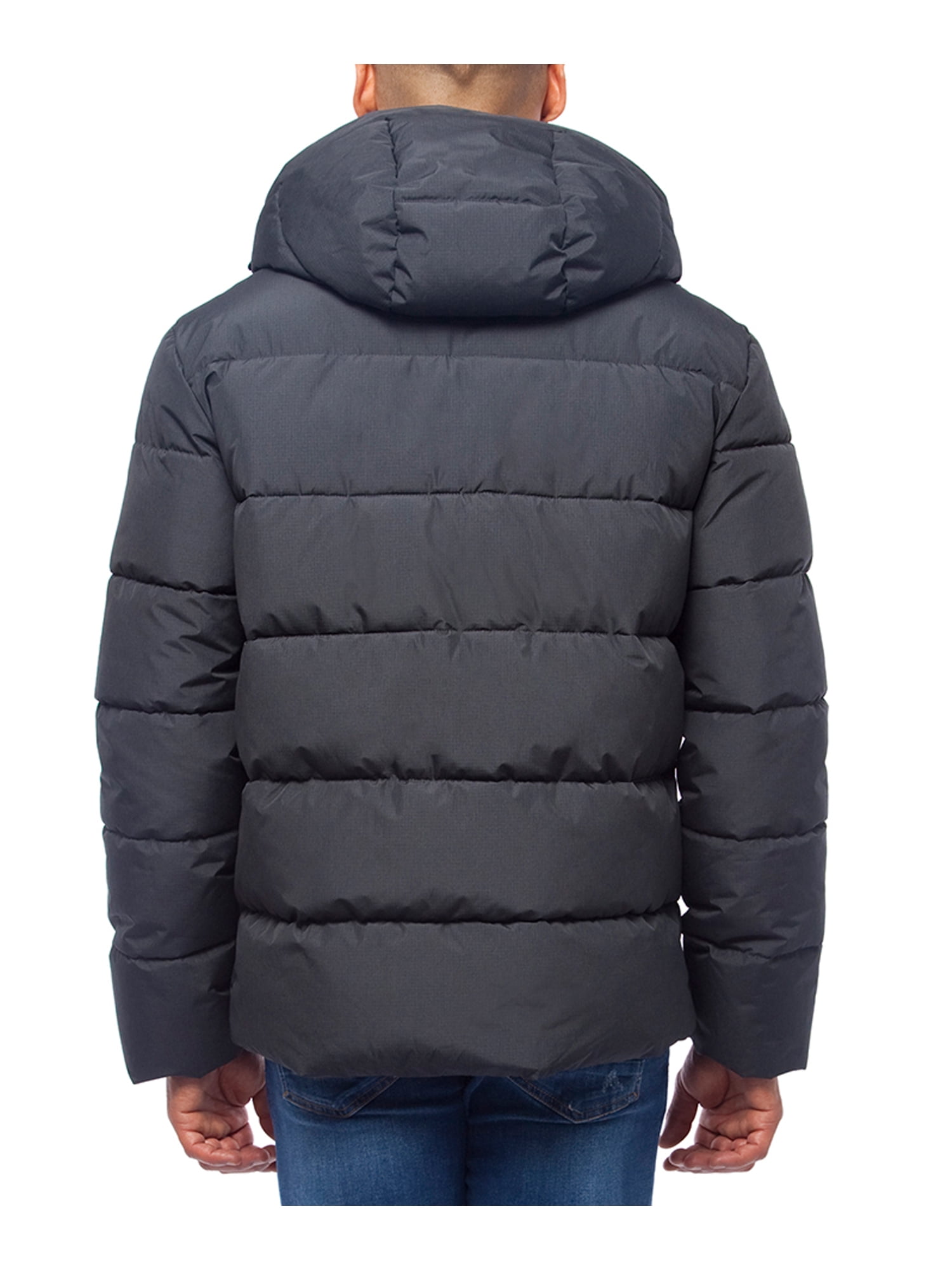 Buy Rokka&Rolla Men's Heavy Winter Coat Thermal Heat Puffer Jacket ...