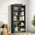 Tribesigns 6-Tier Tall Bookcase, 71 Inches Bookshelves and Bookcases ...