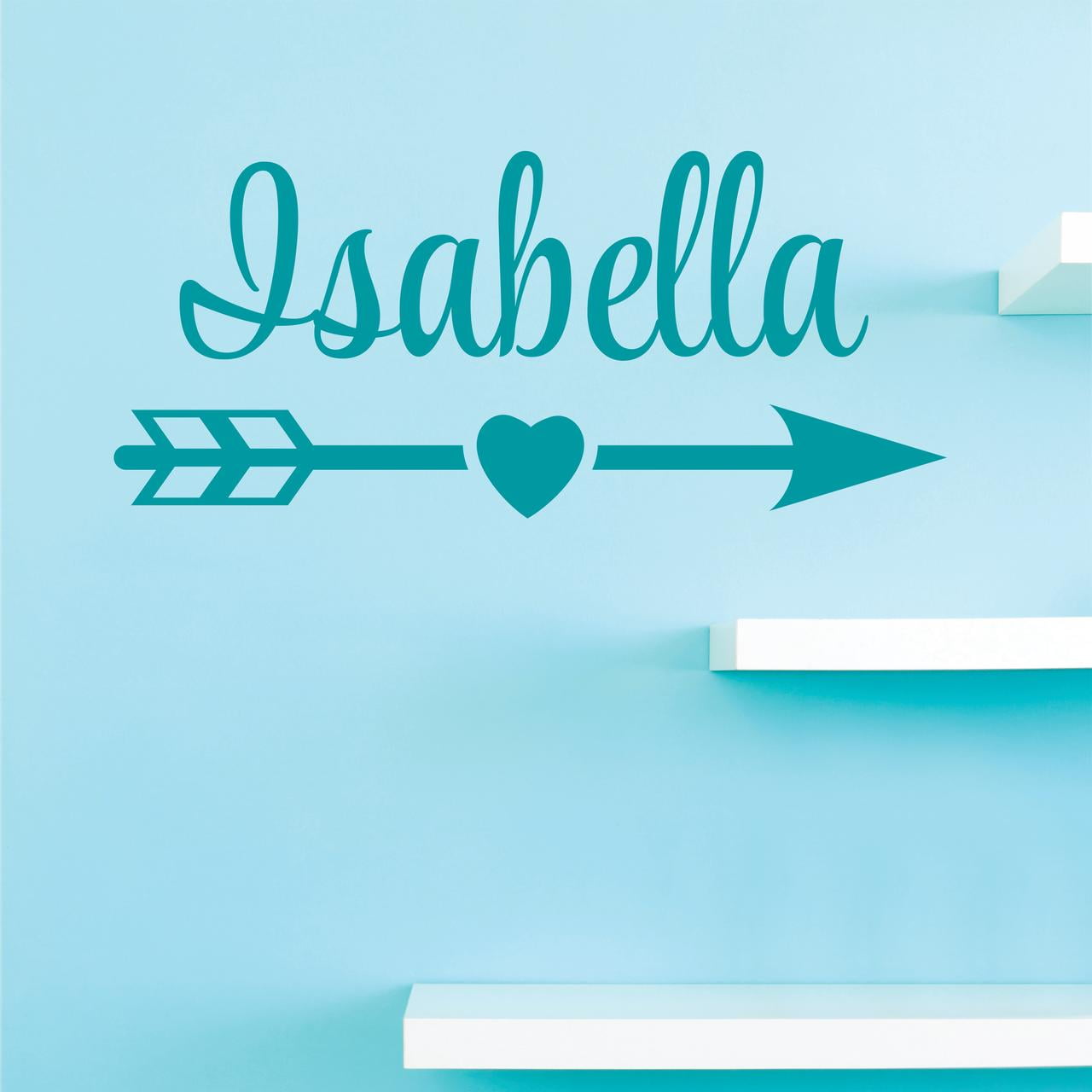 Personalized Name Vinyl Decal Sticker Custom Initial Wall Art ...