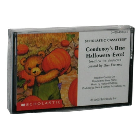 Corduroy's Best Halloween Ever (2002) Scholastic Audio Cassette Tape ...