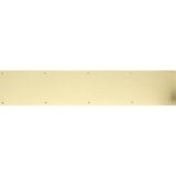 6" X 30" Kick Plate Satin Stainless Steel Screw Mount - Walmart.com