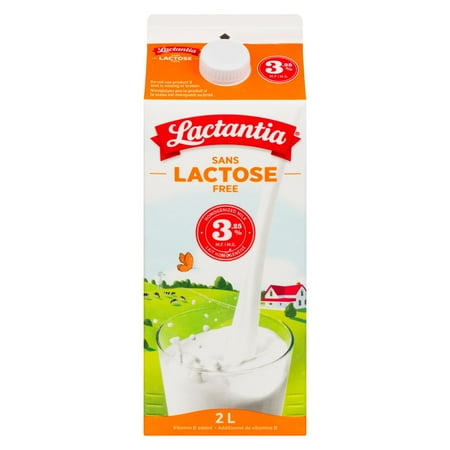 LACTANTIA SANS LACTOSE 3.25% HOMO LAIT 2L LACT LAIT SLACT 3.25% 2L ...