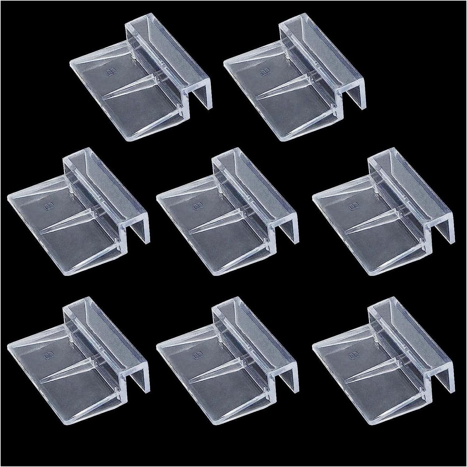Acrylic Aquarium Glass Cover Clip, Replacement Clear Fish Tank Glass ...