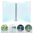 Glass Railing Post, 304 Stainless Corner Post 35.8” Cannot Add Handrail ...