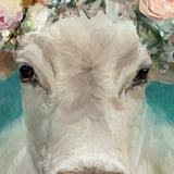 Fancy Cows I, II by Studio Arts Canvas Art - Walmart.com