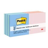 Post-it Dispenser Pop-up Notes, 3 in x 3 in, Alternating Pastel Colors ...