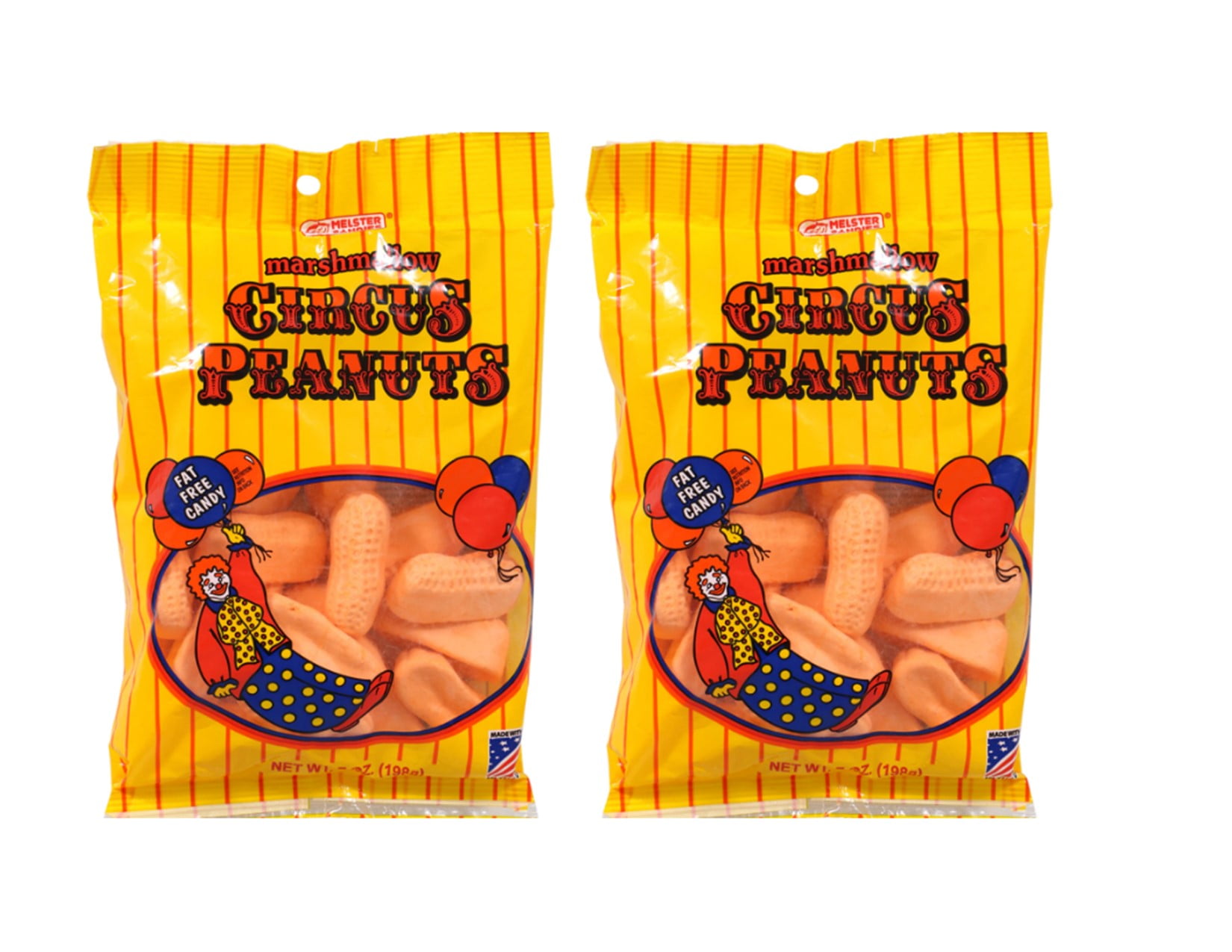 Melster Circus Peanut Candies, (2) 6-oz. Bags - Walmart.com