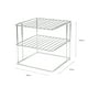 Organize It All Jumbo 3 Tier Corner Helper Shelf in Chrome - Walmart.com