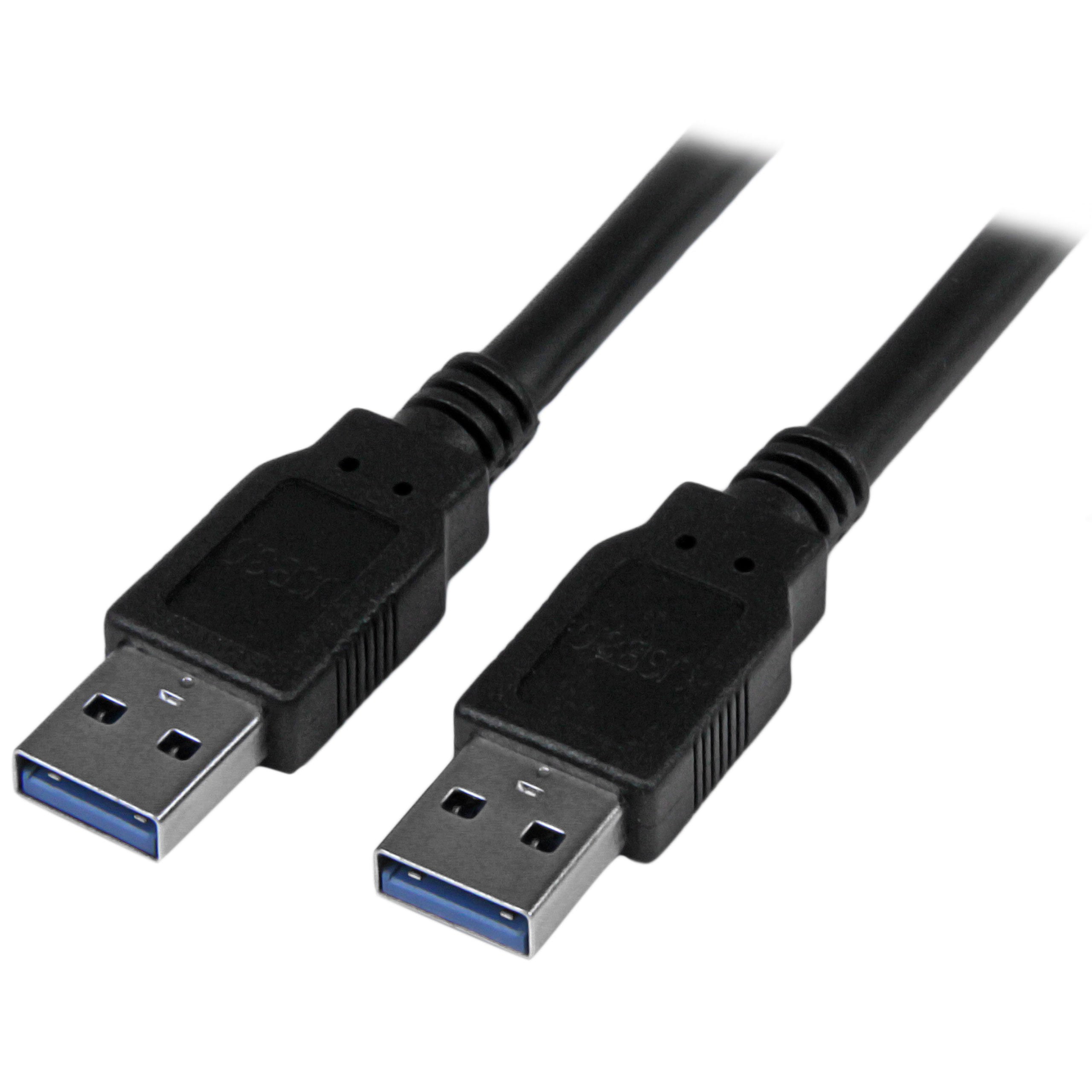 StarTech.com 3m 10 ft USB 3.0 Cable - A to A - M/M - Long USB 3.0 Cable ...
