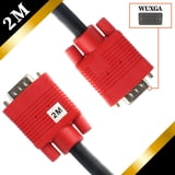 Element-Hz™ VGA Cable for Computers, Televisions & More! (Red Ends = 2 ...