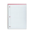 Pen+Gear Wide Rule 1 Subject Notebook, 8” x 10.5”, Red, 70 Sheets, New ...