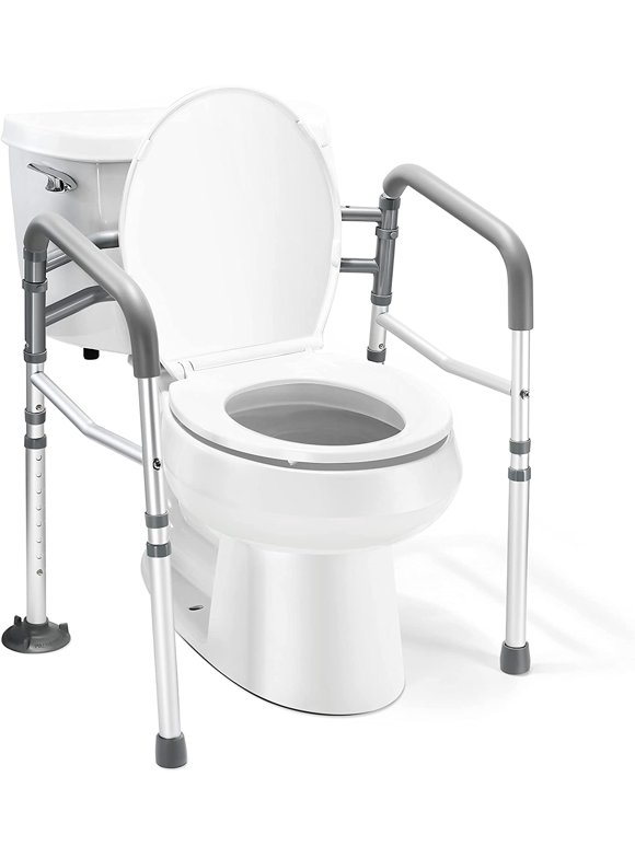 Toilet Safety Rails in Raised Toilet Seats - Walmart.com