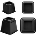 Mr. Pen- Adjustable Bed Risers Furniture Risers, Set of 4 Risers ...
