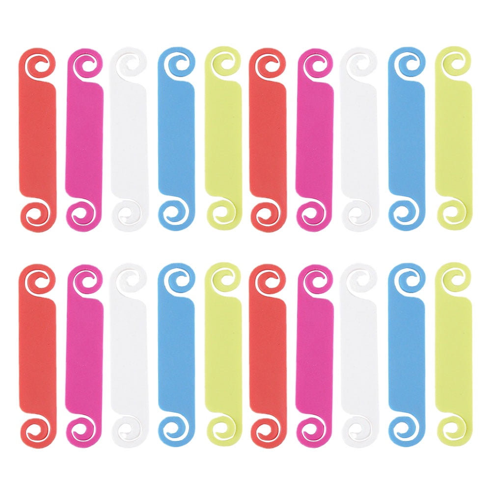 BESTONZON 100Pcs Cable Tags Cable Management Tags Cable Labels Cord ...