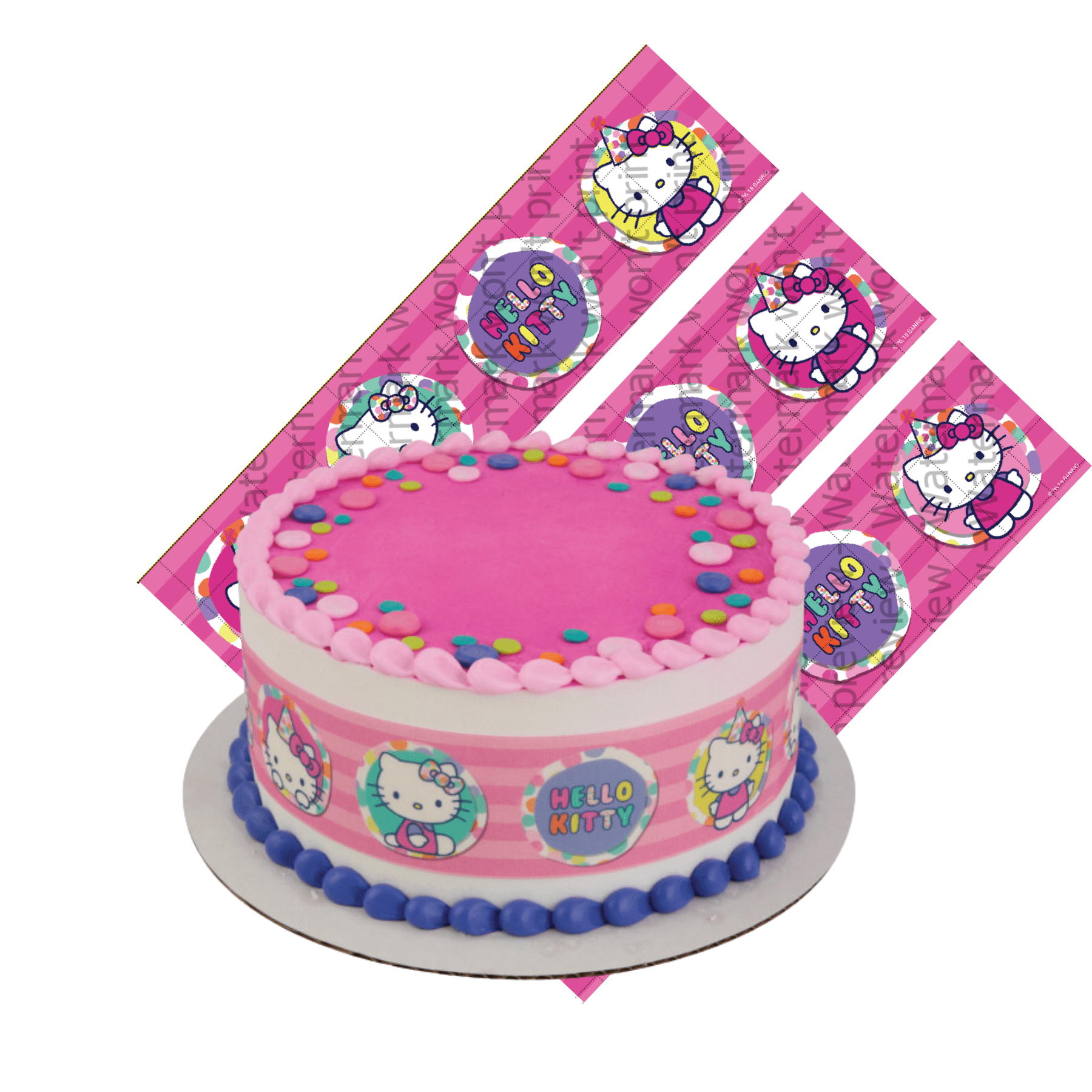 Walmart Hello Kitty Cake
