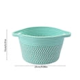 Avdolw Non Woven Fabric Weaving Storage Basket, lightweight durable toy ...