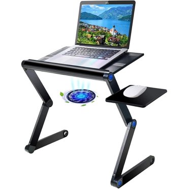 MAX SMART Laptop Lap Desk with Adjustable Angles, Detachable Mouse Pad ...
