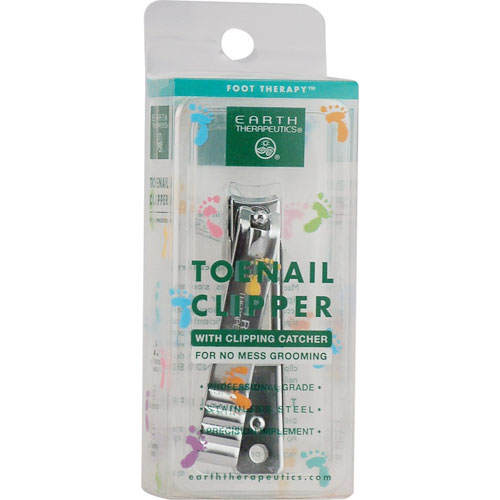 Earth Therapeutics Toenail Clipper With Catcher - 1 Unit - Walmart.com