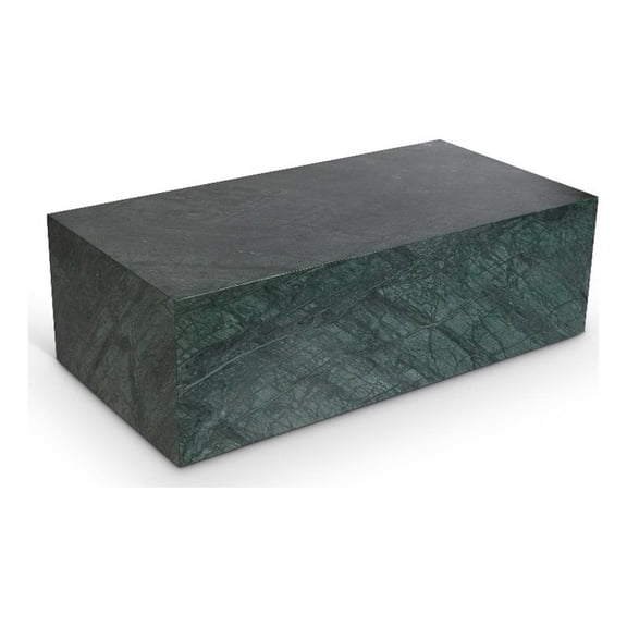 Meridian Furniture Ravenna Burgundy Marble Top And Oak Wood Base End ...