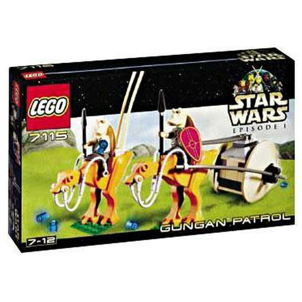 Star Wars The Phantom Menace Gungan Patrol Set LEGO 7115 - Walmart.com ...