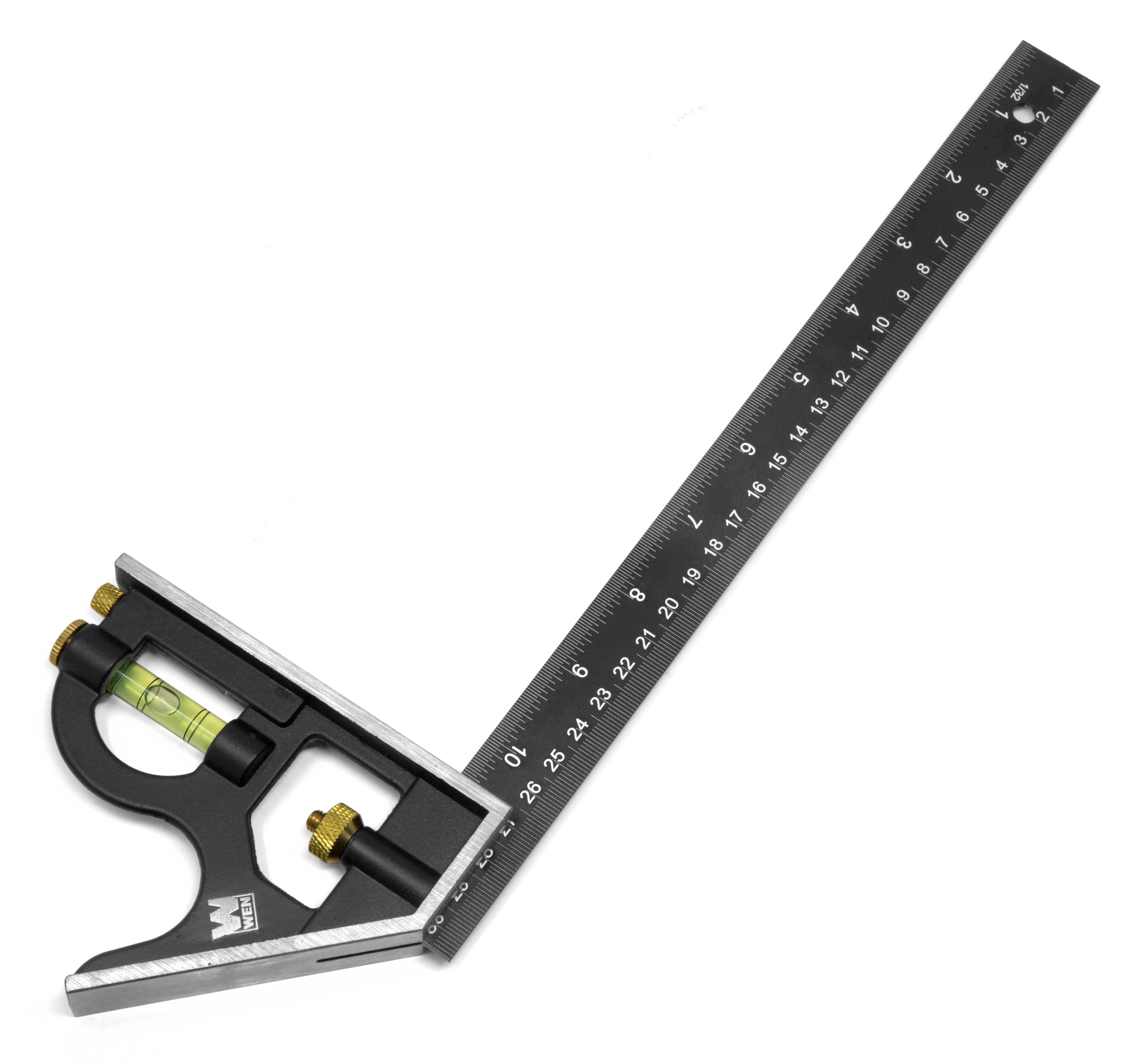 WEN 12-Inch Aluminum Combination Square with Bubble Level - Walmart.com