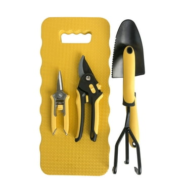 Essentials Blue Gardening Aluminum Tool Set (4 Pieces) - Walmart.com
