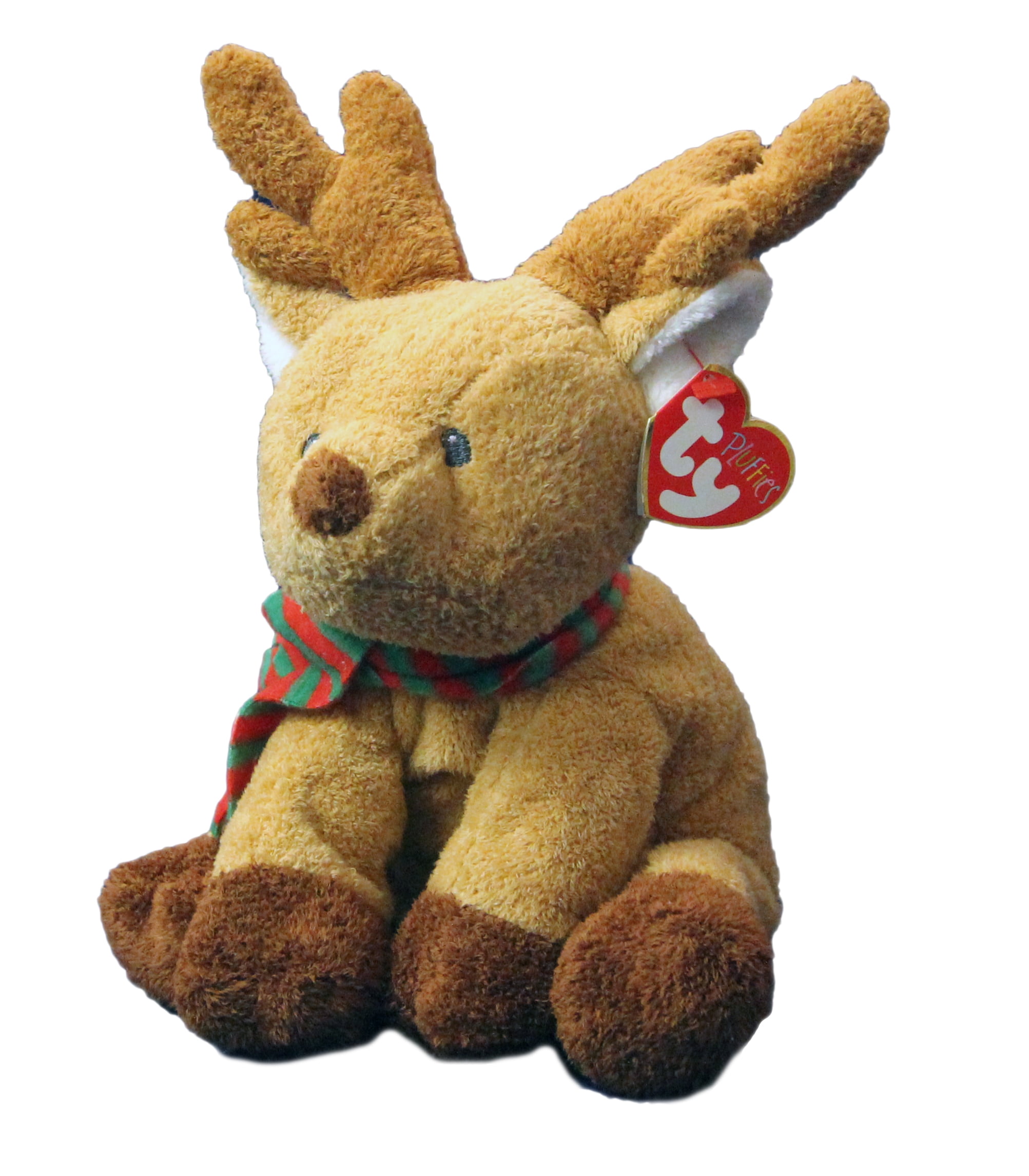 Ty Pluffie: Snuggery the Reindeer | Stuffed Animal | MWMT - Walmart.com