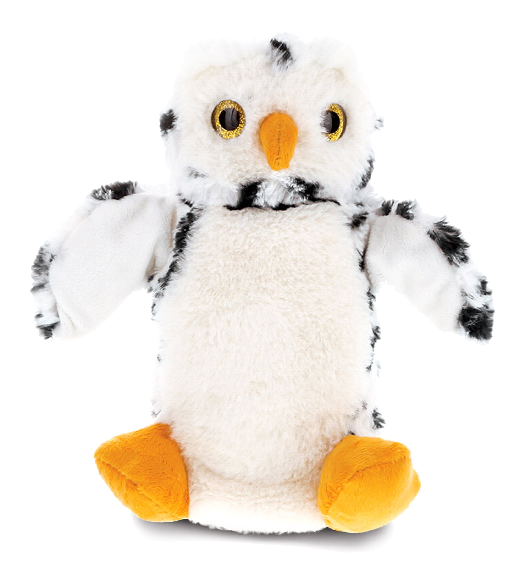 DolliBu White Owl Plush Hand Puppet for Kids - Walmart.com