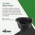 Algreen Outdoor Garden Fish Pond Liner, Avonlea Rigid Preformed 33 ...