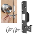 UBSWF-Door Barricade Strike Plate, with Locking Pins, Forced Entry ...