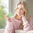 Anmrize Mini Novelty Gift, Apple Squishy,Clear Cute Fruit Stress Balls ...