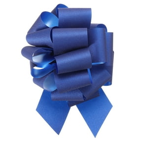 Uxcell 5pcs 4 Inch Large Pull Bow Glitter Gift Wrapping Big Pull Bows ...