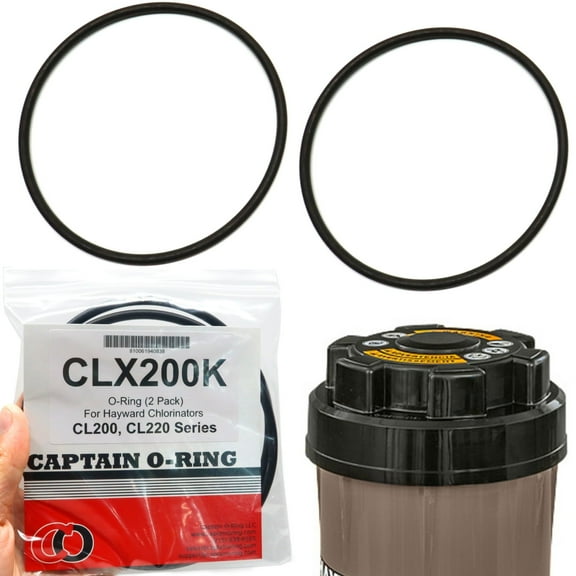 Hayward Pool Chlorinator Lid O-Ring (6 Pack) CLX200K for CL200/CL220 ...