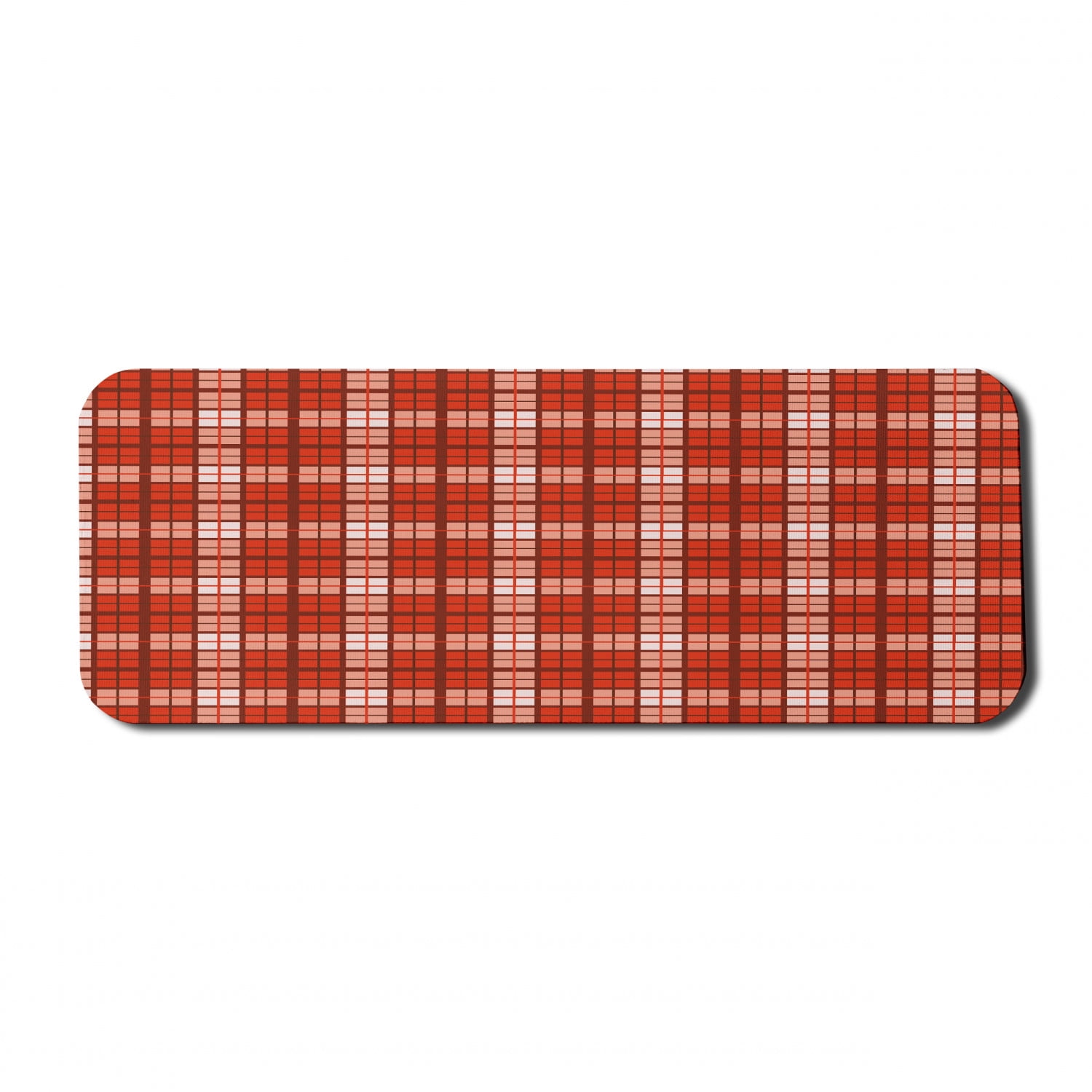 Plaid Computer Mouse Pad, Tartan Pattern with Grid Style Vintage ...