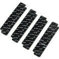 Mainstays Reusable Anti-Slip Rug Grip Strips, Black, 1" x 7", 8 Pack ...