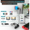 Switch Dock Charger for Nintendo Switch, Mirabox 65W Portable TV ...
