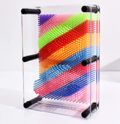 X-Large 3D Pin Art Toy Board Game, Handprint Impression Sculpture Clone ...