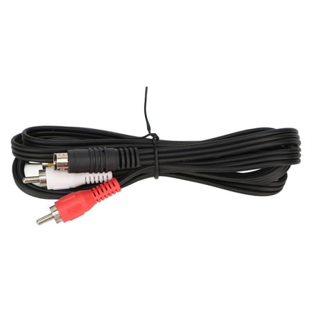 Mini DIN 7 Pin Male To 3 Male Cable, Easy To Use Red Yellow And White ...