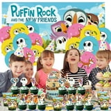 Puffin Rock Paper Plates Birthday Decorations Party Supplies Tableware ...
